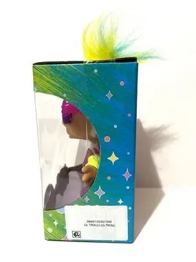 Dreamworks | Toys | Good Luck Trolls 65th Anniversary Spandex Troll Toy ...